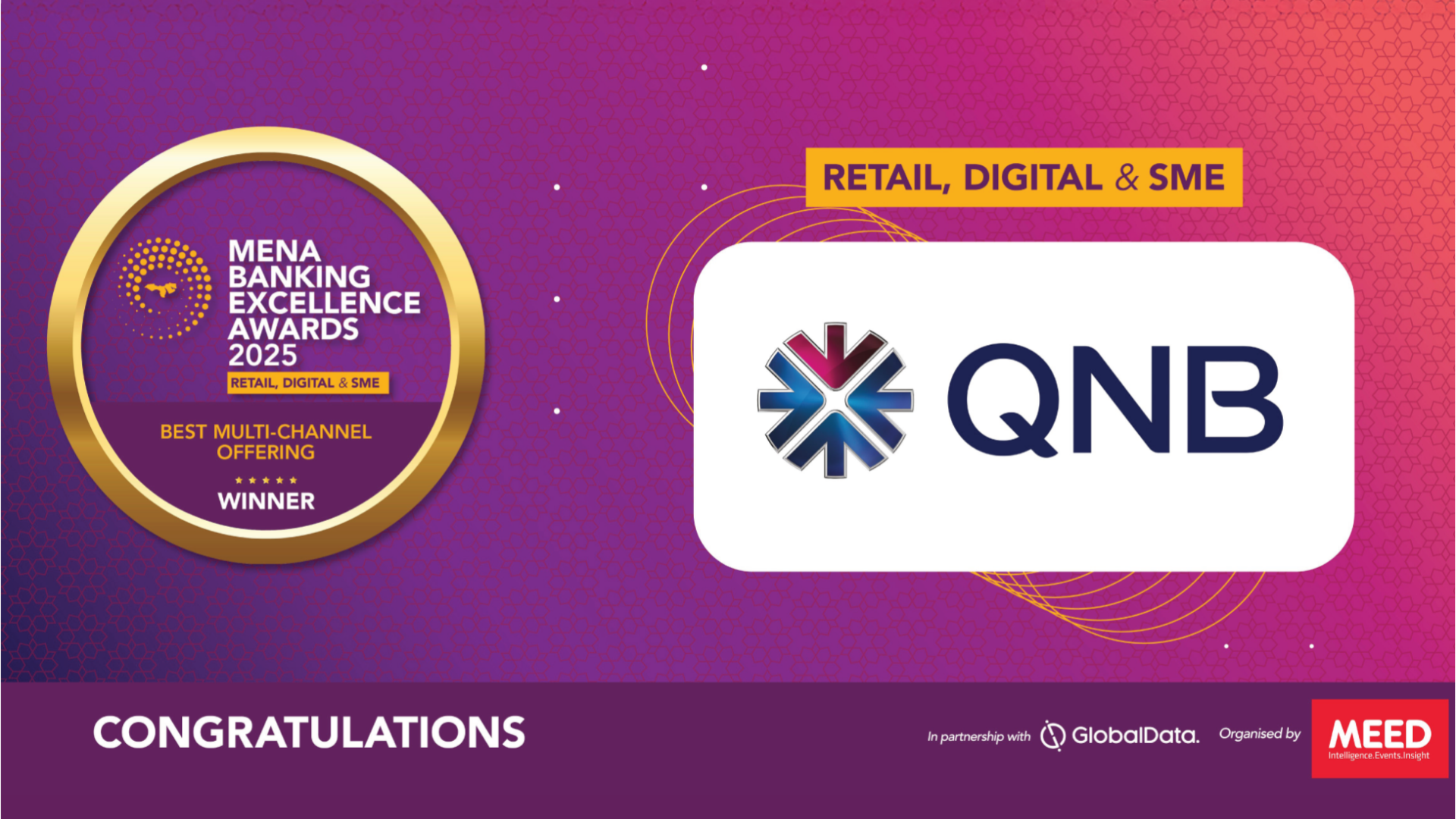 FirstBank | «QNB» يحصد جائزة «أفضل عروض متعددة القنوات» لخدماته المصرفية الرقمية في الشرق الأوسط ...